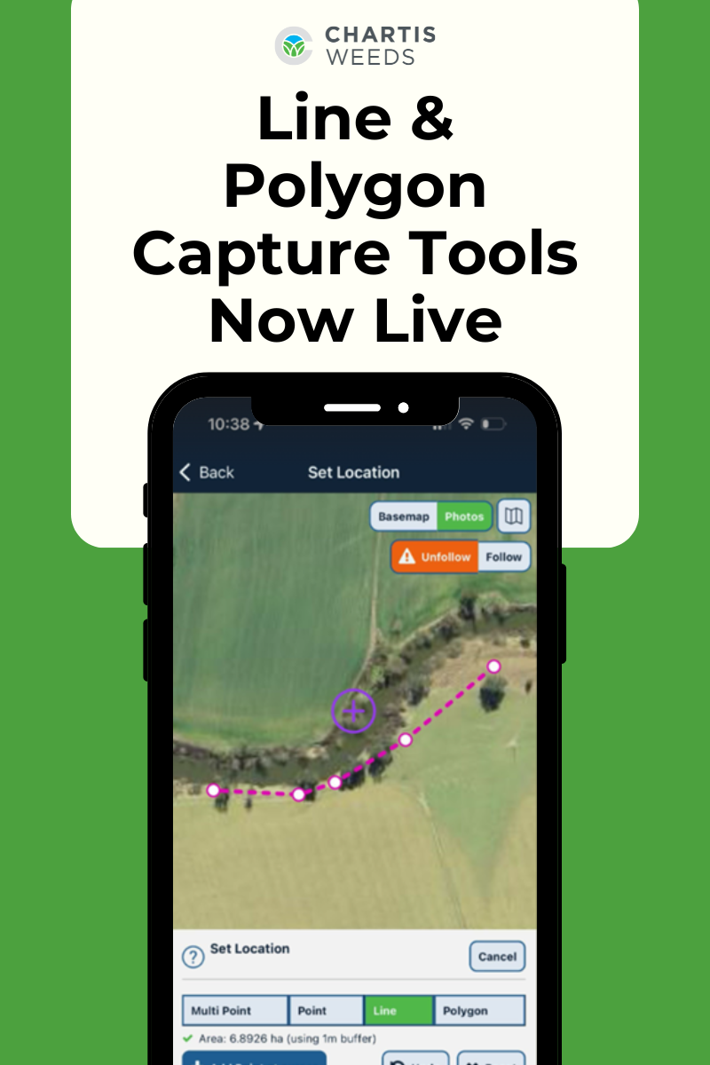 Line & Polygon Capture Tools Now Live in Chartis Weeds - Chartis Technology